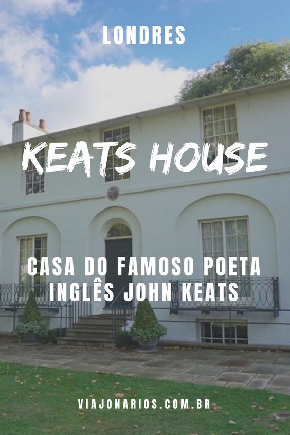 Keats House: Casa do famoso poeta John Keats em Londres - Viajonários