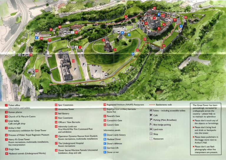 Castelo de Dover: A fortaleza mais importante da Inglaterra - Viajonários