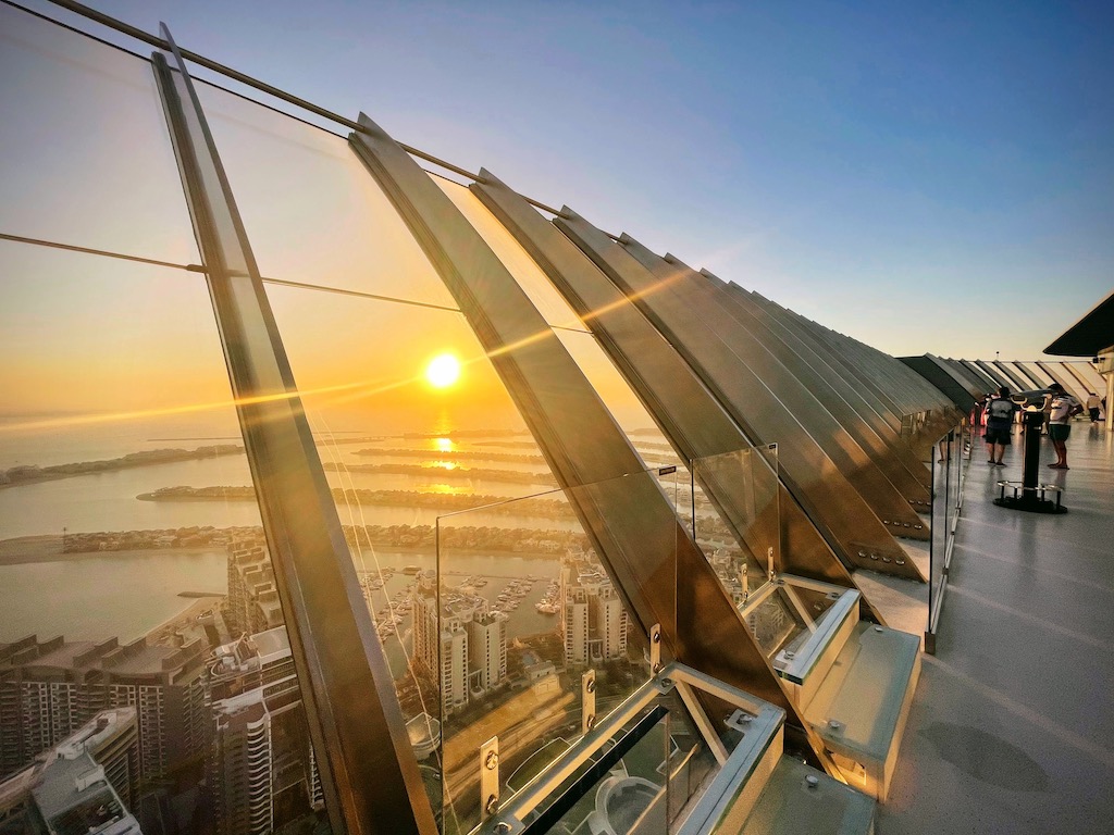 The View At The Palm: Lindas vistas de Palm Jumeirah em Dubai