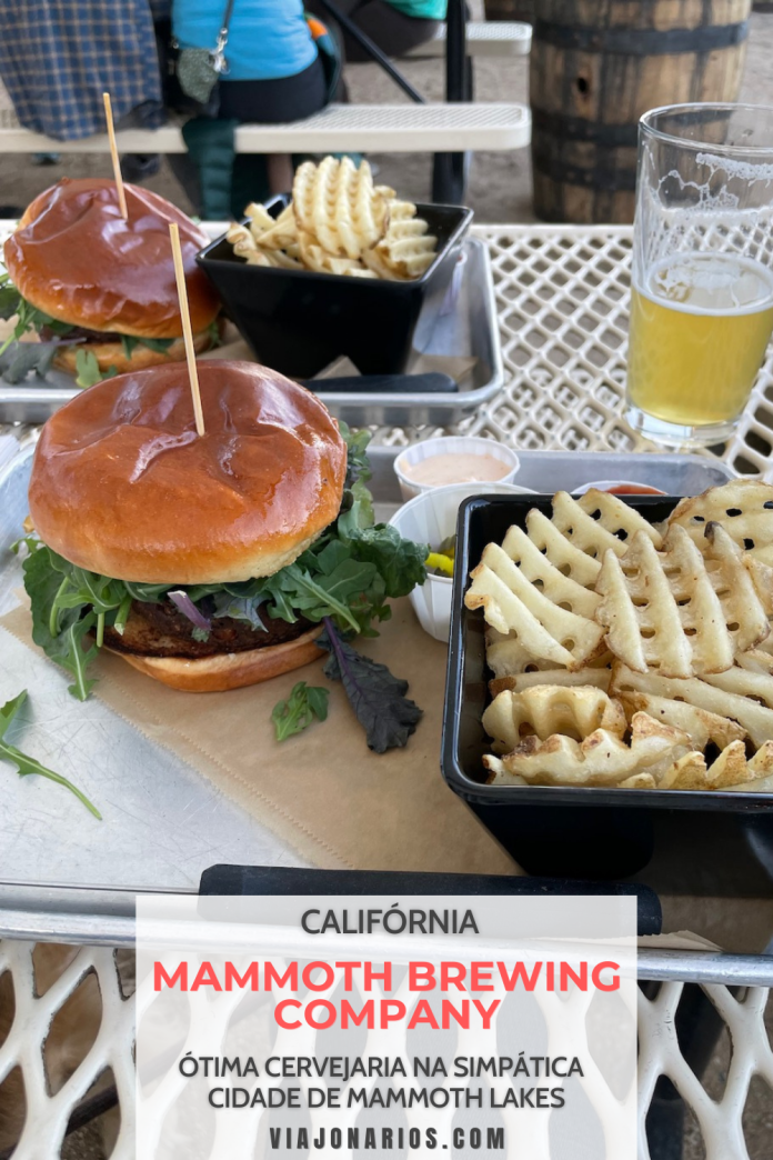 Califórnia: Cervejaria Mammoth Brewing, Mammoth Lakes